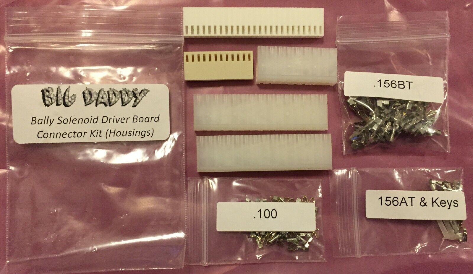 Bally/Stern Solenoid Driver Board Connector Kit – Pinballs Plus